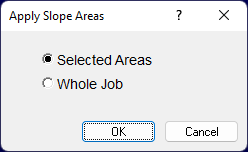 Apply Slope Area