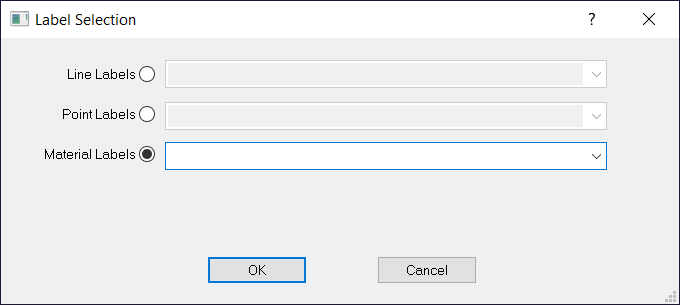 Selecting By Labels Materials