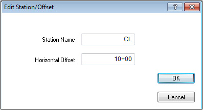 Edit Profile Station Offset