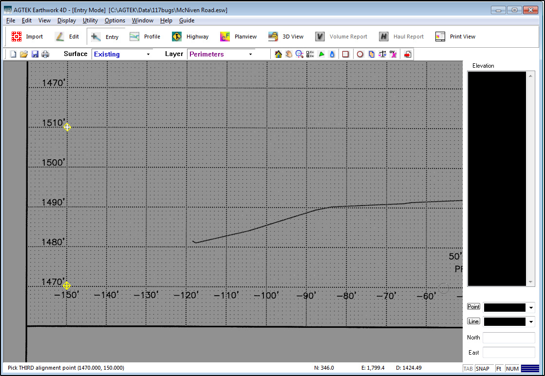 Trace Cross Sections